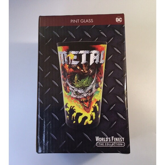 DC Comics | Dining | Dc Comics Dark Nights Metal Batman Pint Glass ...